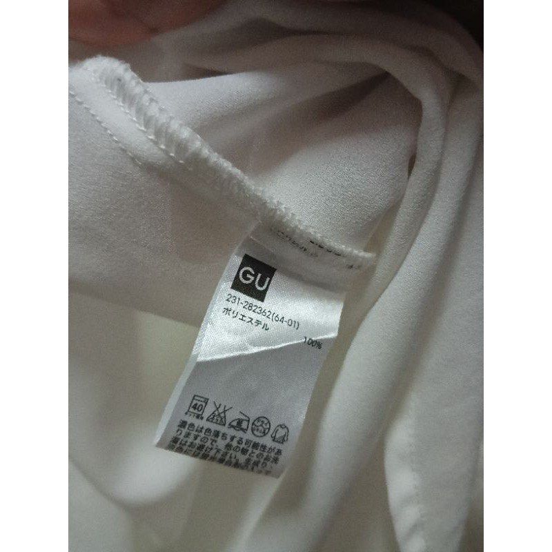 Gu by : Uniqlo off White formal shirt, Women's Fashion, Tops ...