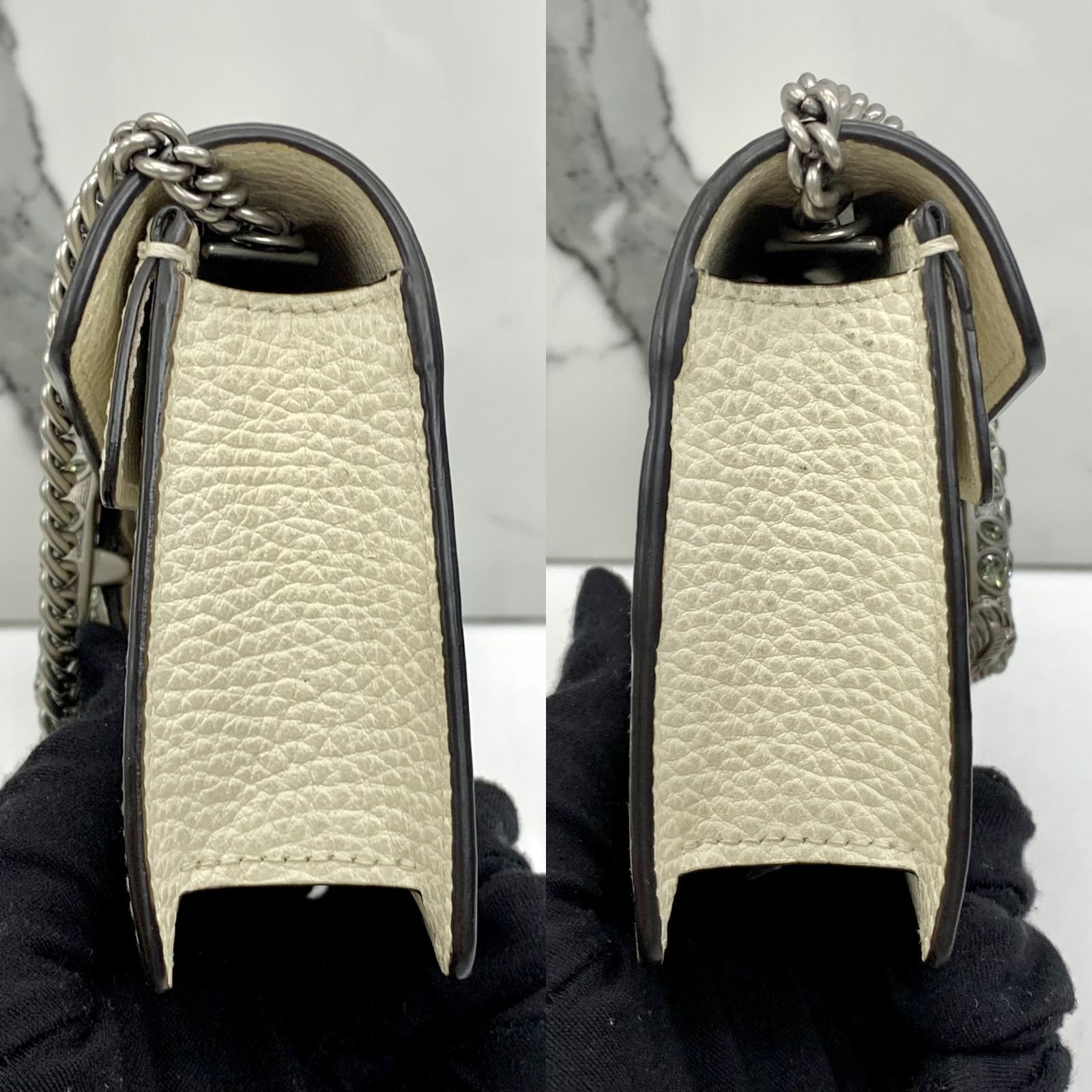 GUCCI 476432 WHITE DIONYSUS SUPER MINI 2 WAY SHOULDER BAG 237032989 AL ...