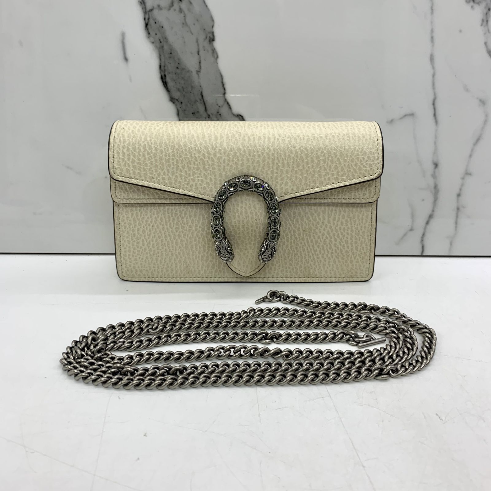 GUCCI 476432 WHITE DIONYSUS SUPER MINI 2 WAY SHOULDER BAG 237032989 AL ...