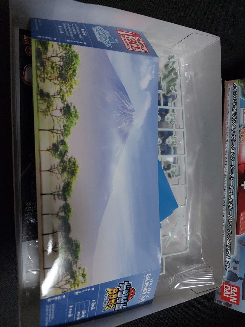 Gundam project Model kit Gunpla Mobile suit Gundam RX-78-2 SD BB Senshi ...