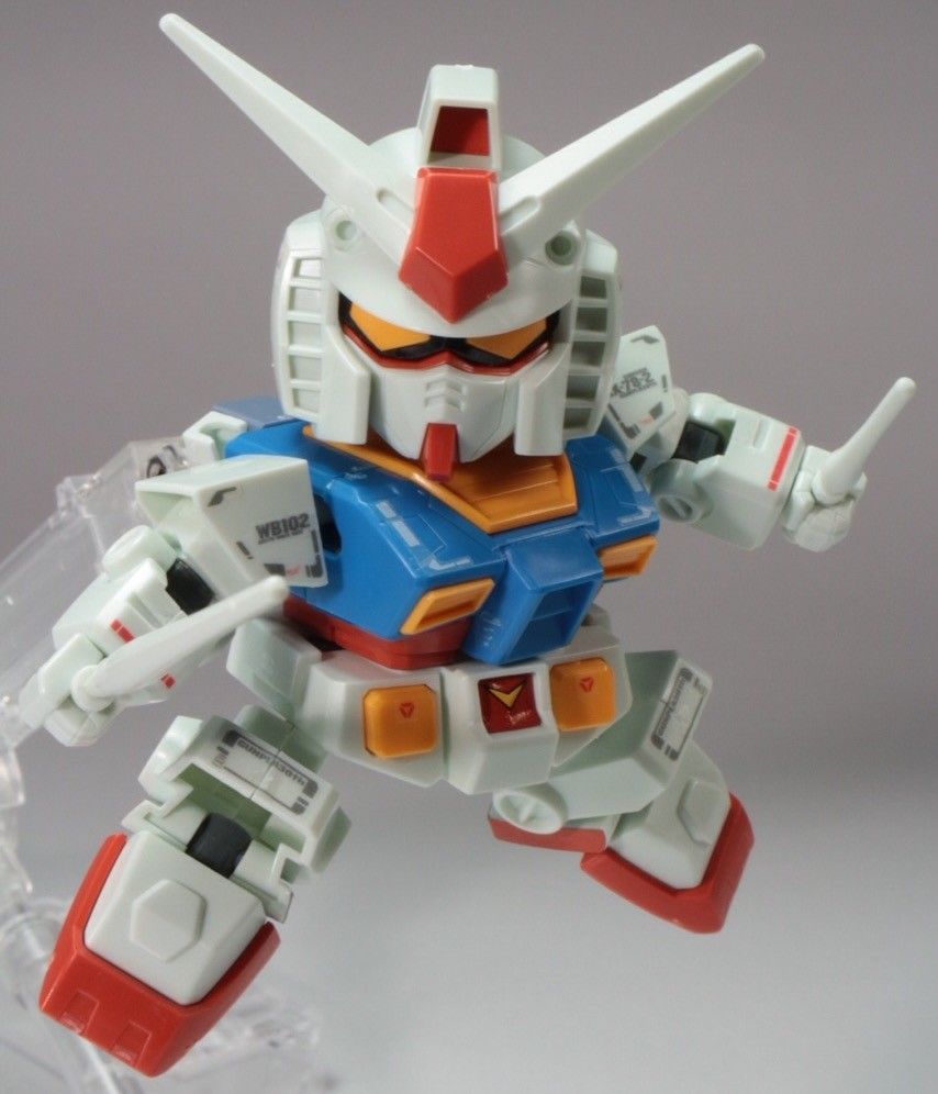 Gundam project Model kit Gunpla Mobile suit Gundam RX-78-2 SD BB Senshi ...