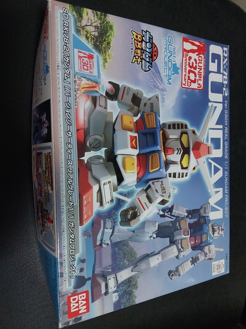 Gundam project Model kit Gunpla Mobile suit Gundam RX-78-2 SD BB Senshi ...