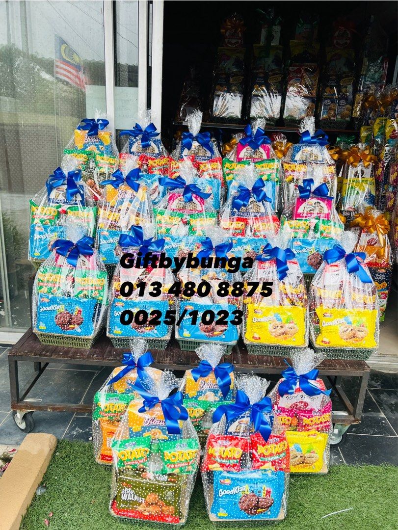 Hamper makanan minuman budget rm25, Food & Drinks, Gift Baskets ...
