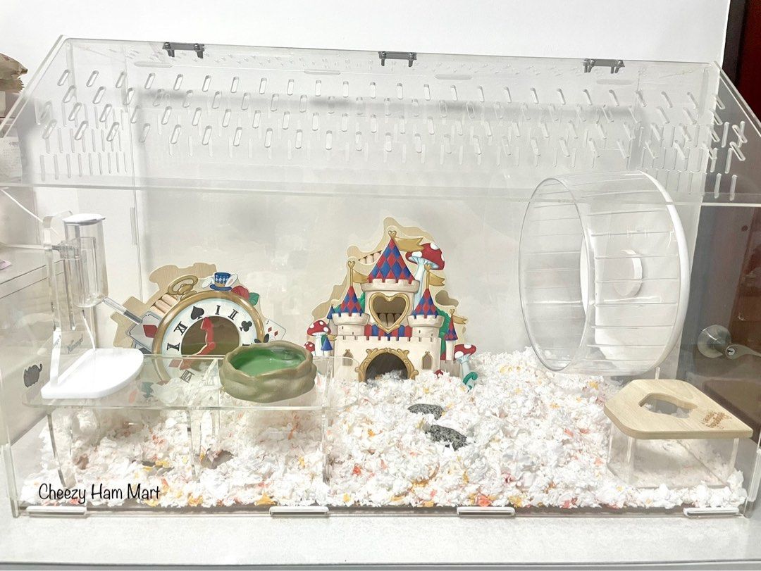 Hamster acrylic cage, Pet Supplies, Homes & Other Pet Accessories on ...