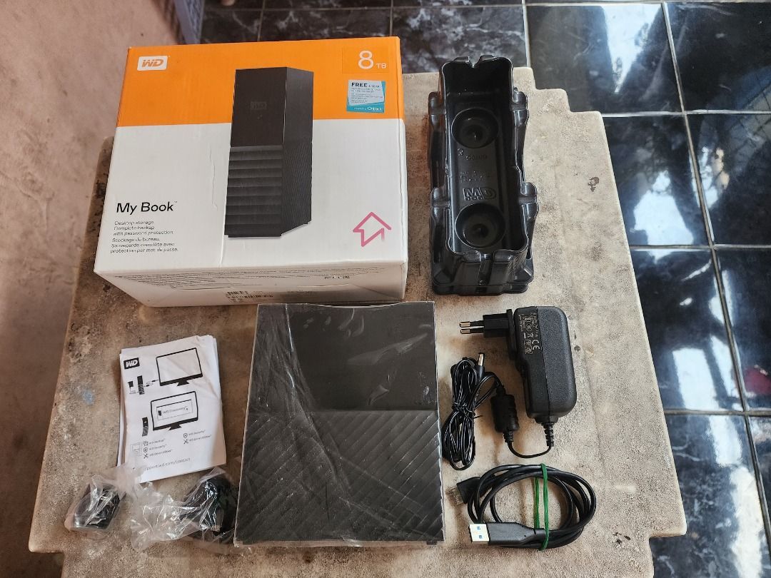 Hardisk HDD External WD My Book 8TB Fullset not Seagate 08, Elektronik ...