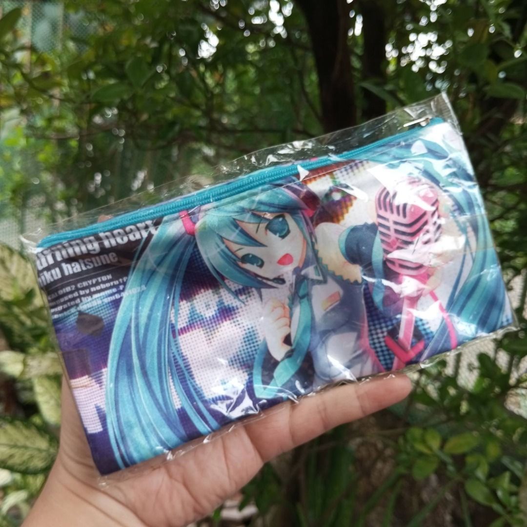 Hatsune Miku Pen Case Pouch, Women's Fashion, Bags & Wallets, Purses ...