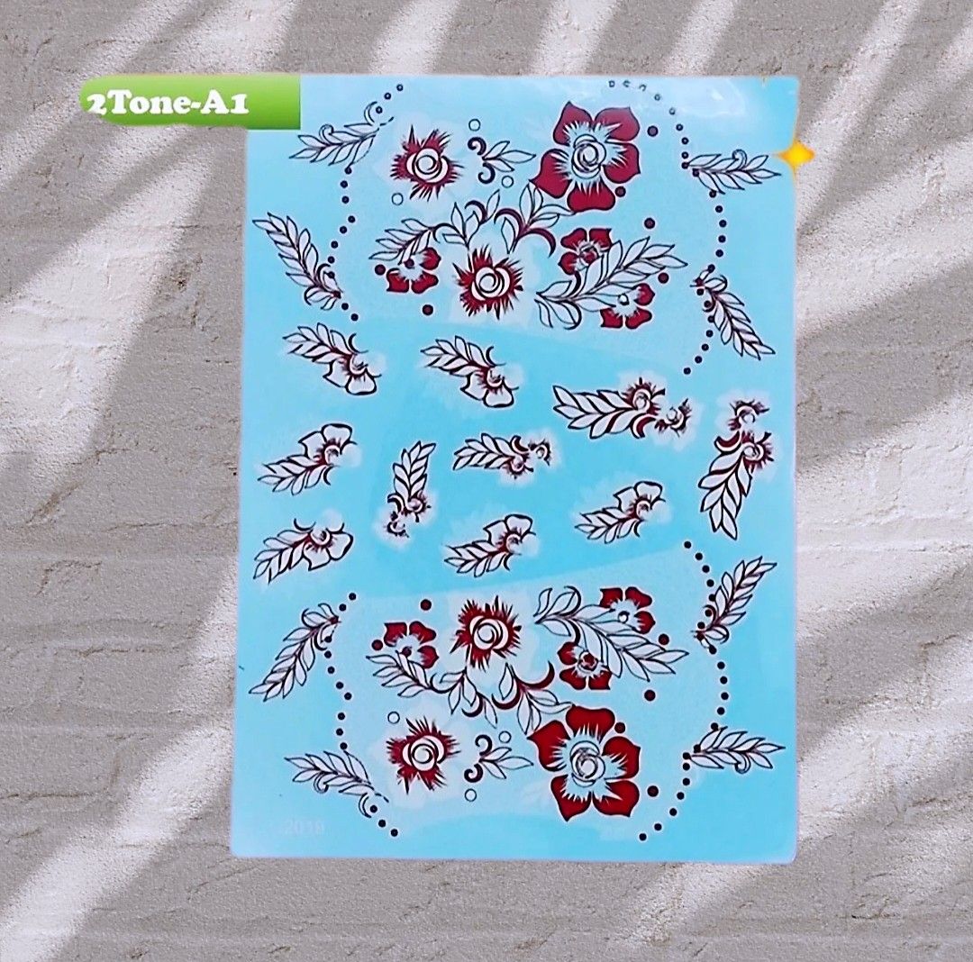 Henna Sticker, Beauty & Personal Care, Hands & Nails on Carousell