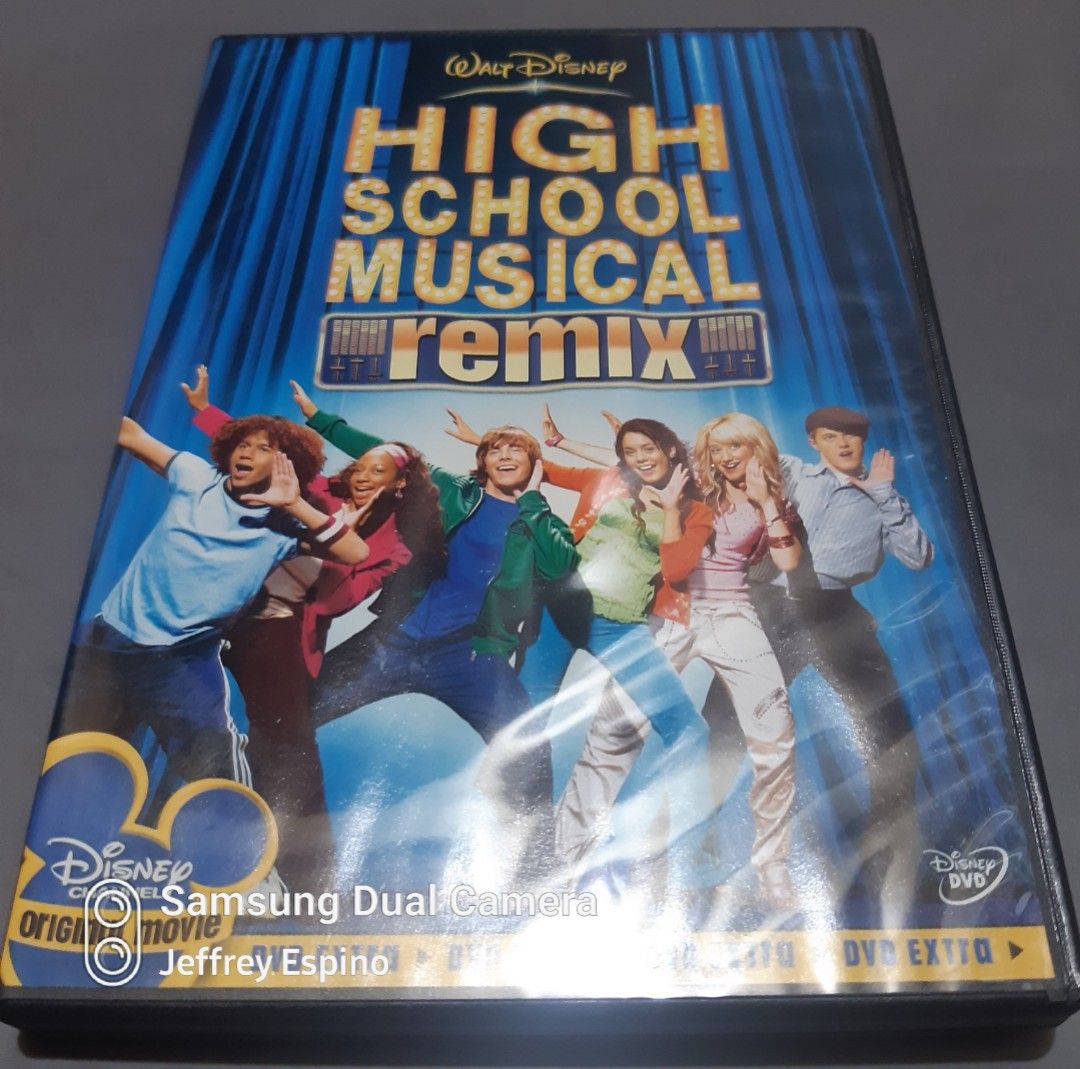 HighSchool Musical Remix DVD High School, Hobbies & Toys, Music & Media ...