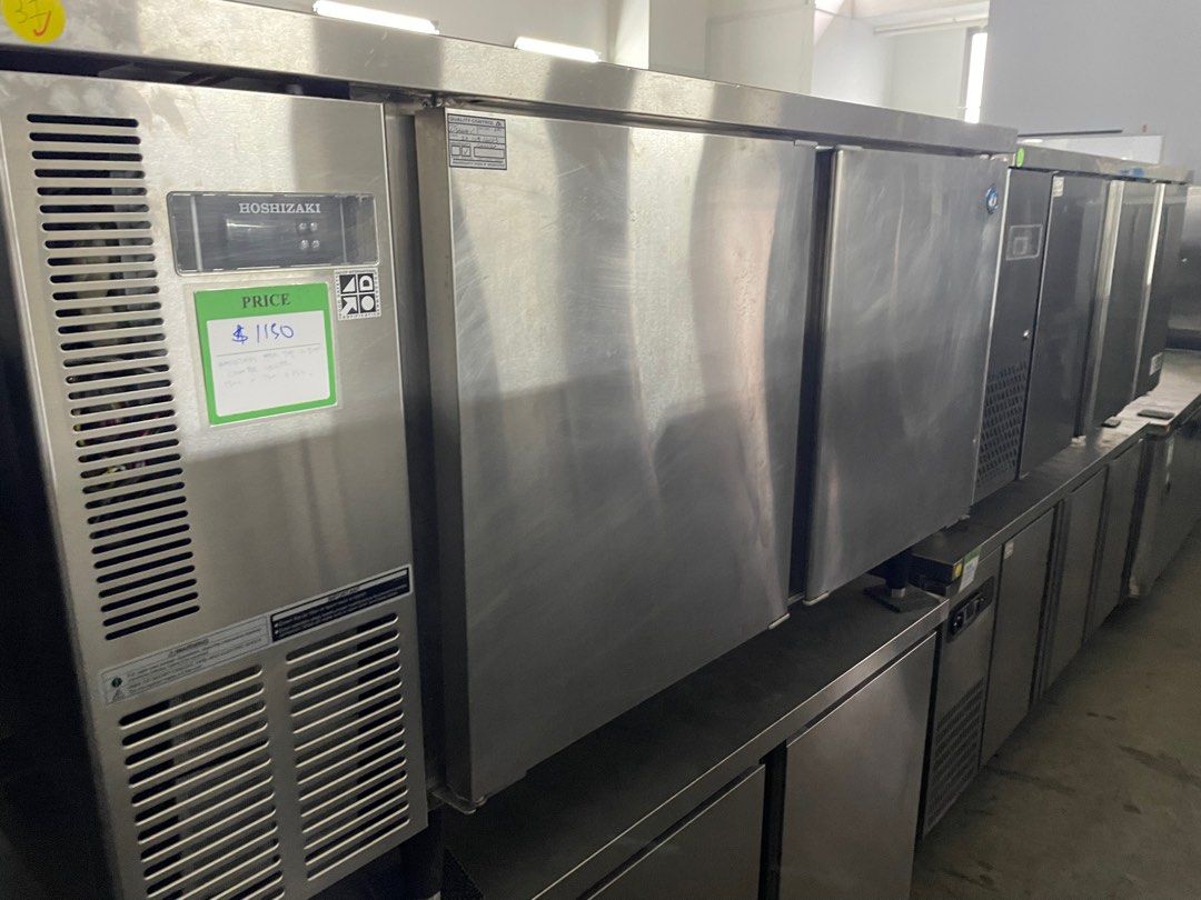 Hoshizaki open top 2 door counter chiller 1500*750 / commercial counter ...