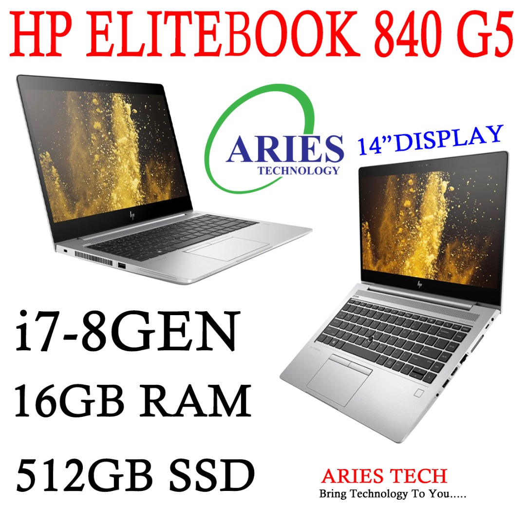 HP EliteBook 840 G5 i7-8Gen In Aries Technology Seremban 2, Computers & Tech, Laptops ...