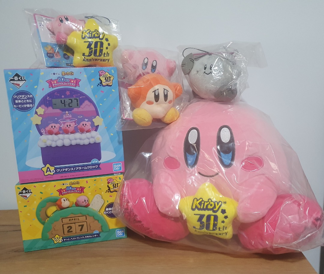 Ichiban Kuji Kirby's 30th Deluxe Collection Prize A Clear Dance Alarm ...