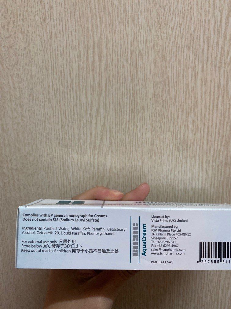 ICM Basic AquaCream Cleanser 100g, Beauty & Personal Care, Face, Face ...