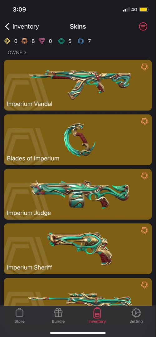 Imperium Bundle Valorant Account, Video Gaming, Gaming Accessories, In ...