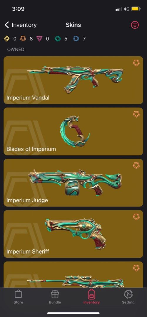 Imperium Bundle Valorant Account, Video Gaming, Gaming Accessories, In ...