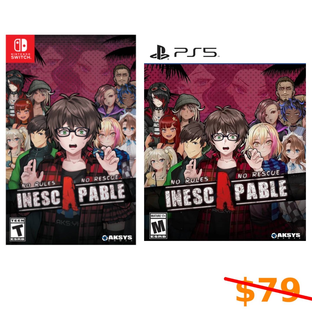 Inescapable: No Rules, No Rescue Brand New (PS5/Nintendo Switch), Video ...