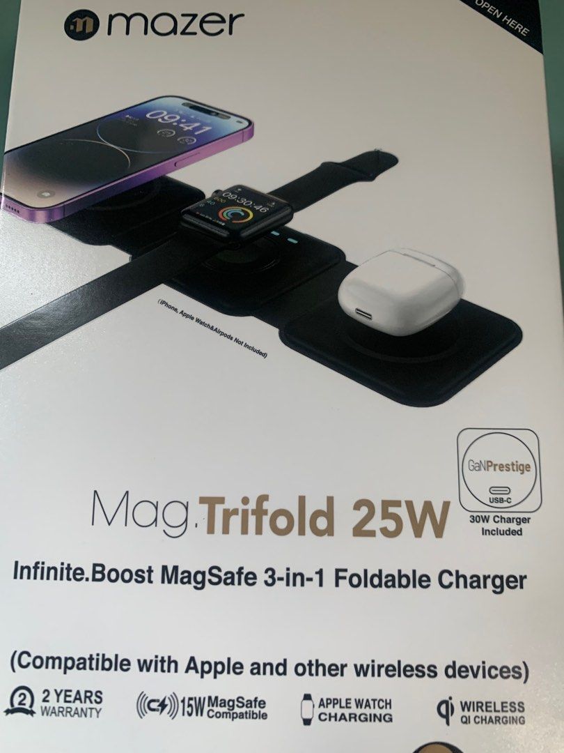 Infinite Boost MagSafe 3-in-1 Foldable Charger, Mobile Phones & Gadgets ...