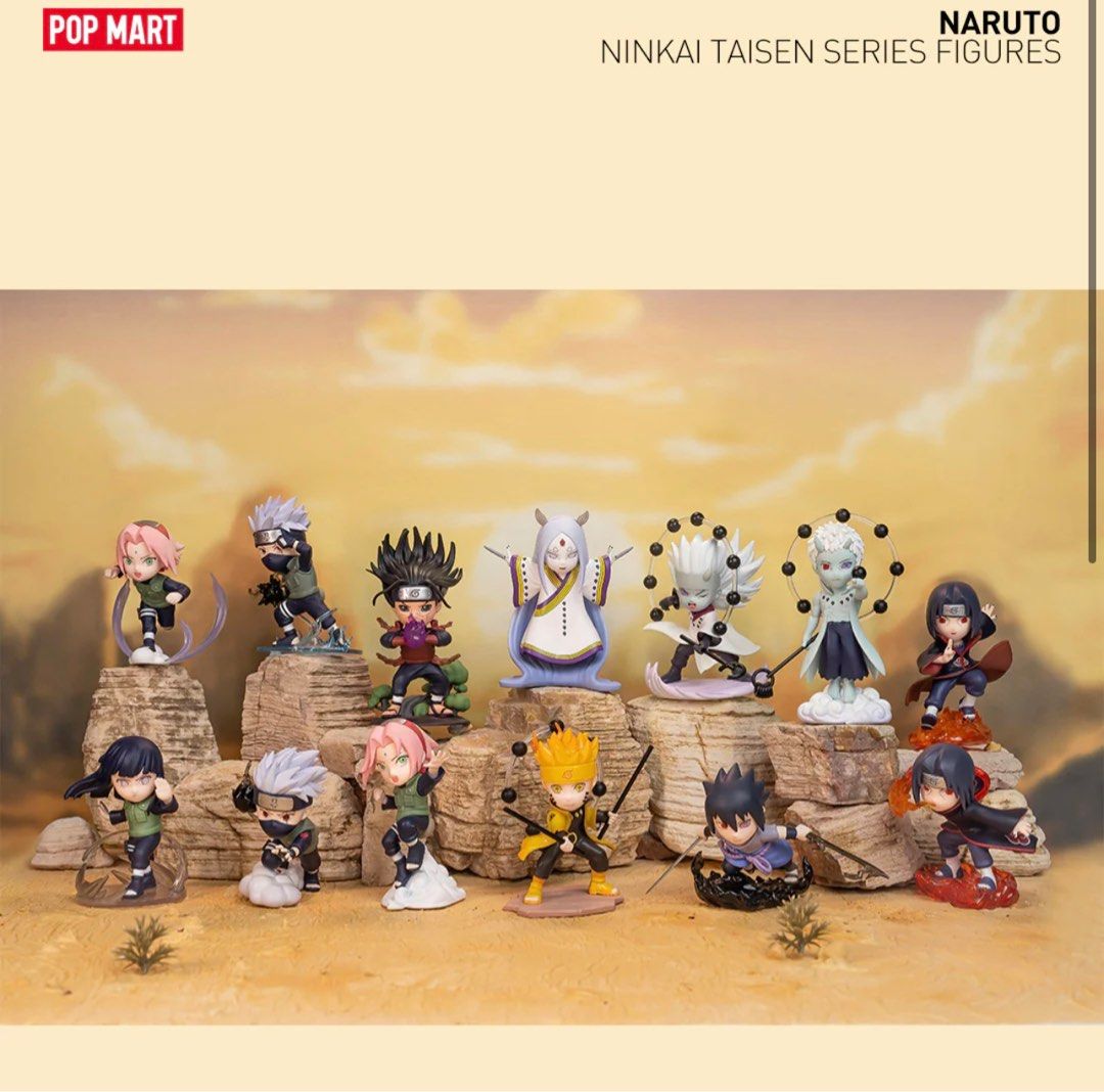[Instock!] Authentic Popmart Pop Mart Naruto Ninkai Taisen figure ...