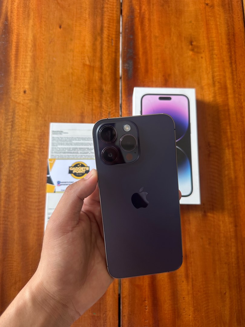 Iphone 14 Pro Max 256gb Deep Purple NTC, Mobile Phones & Gadgets, Mobile Phones, iPhone, iPhone ...