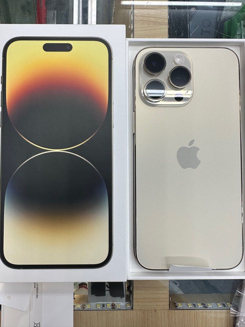 iPhone 14 Pro Max Gold 256GB, Mobile Phones & Gadgets, Mobile Phones ...