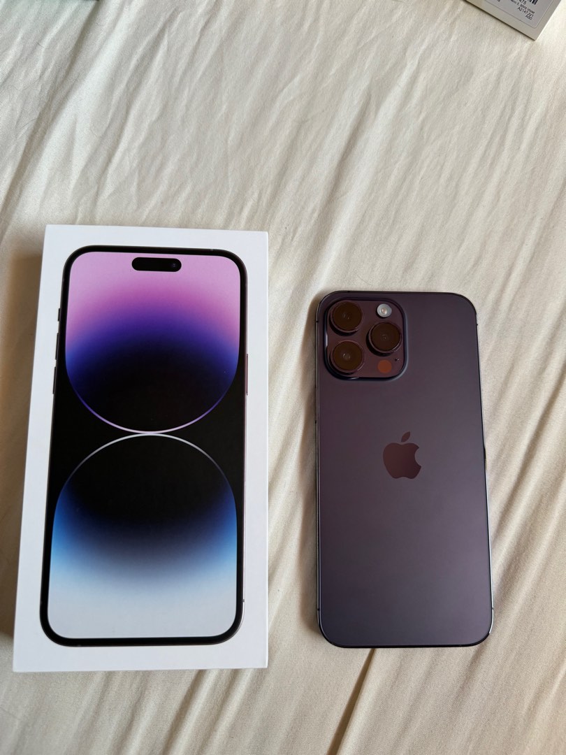 Iphone 14 ProMax Deep Purple 256gb Factory Unlock, Mobile Phones ...