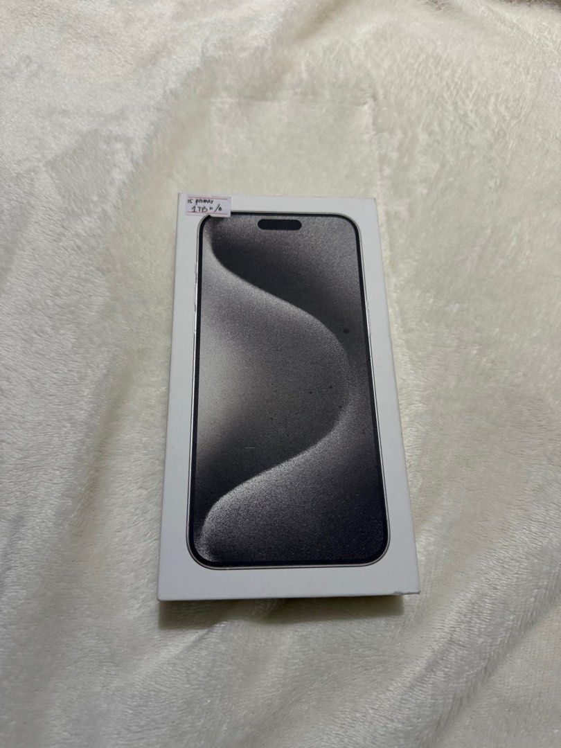 iPhone 15 promax White Titanium 1TB, Mobile Phones & Gadgets, Mobile ...