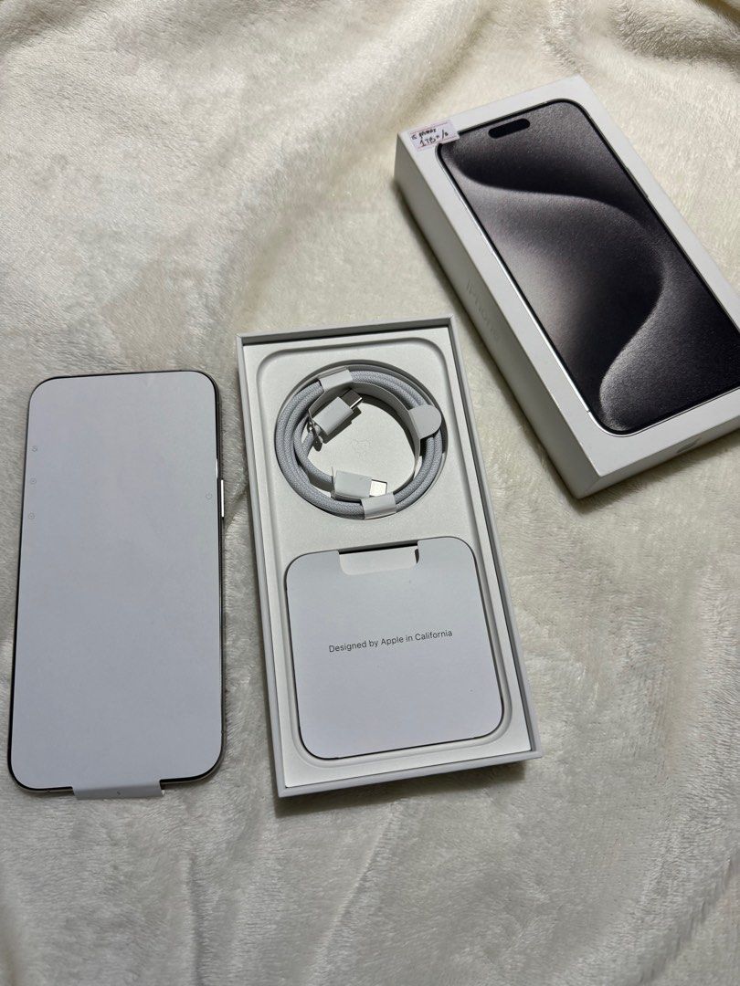 iPhone 15 promax White Titanium 1TB, Mobile Phones & Gadgets, Mobile ...