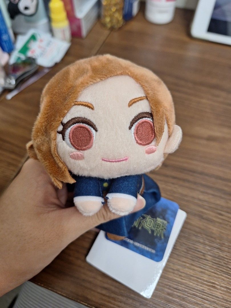 Jjk nobara plush, Hobbies & Toys, Toys & Games on Carousell