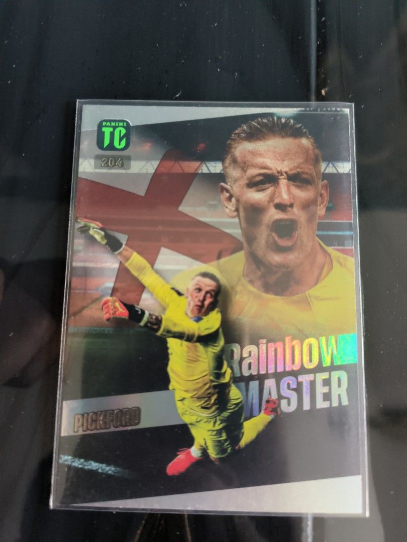 Jordan Pickford, rainbow master card, Hobbies & Toys, Memorabilia ...