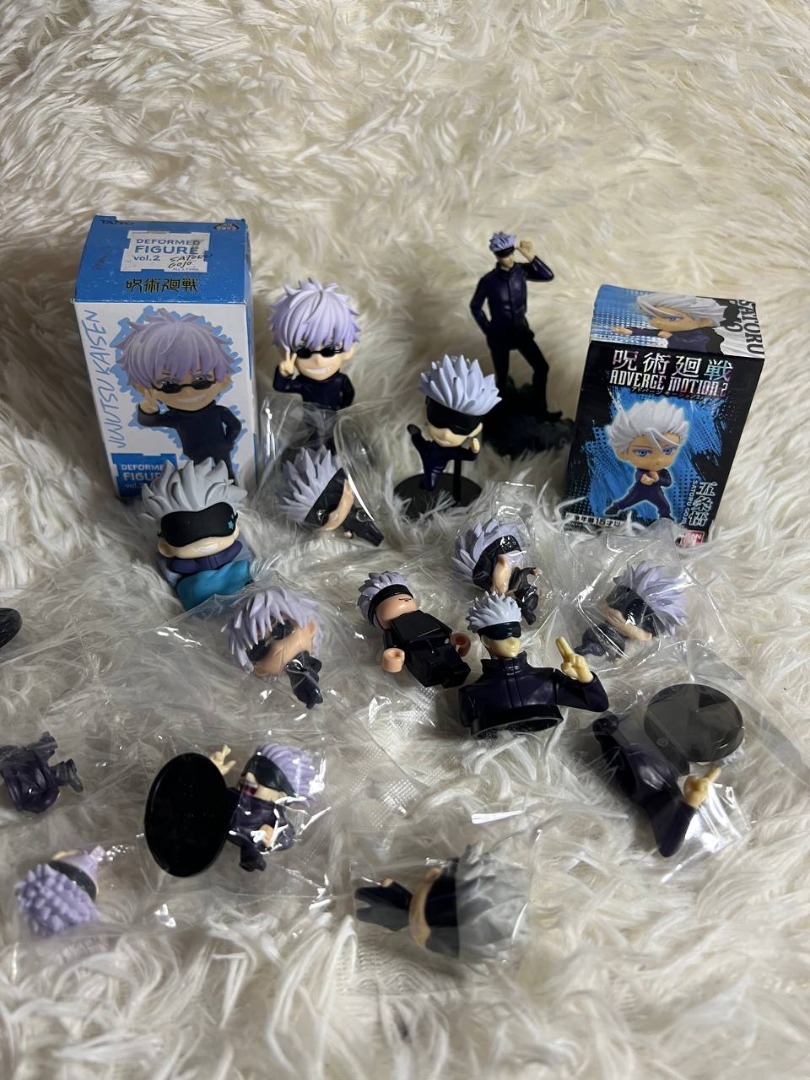 Jujutsu Kaisen - Gojo Satoru Mini Figures, Hobbies & Toys, Toys & Games ...
