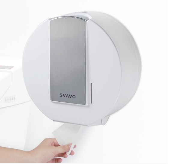 Jumbo Roll Tissue Dispenser Big Tissue Roll Dispenser, Furniture & Home ...