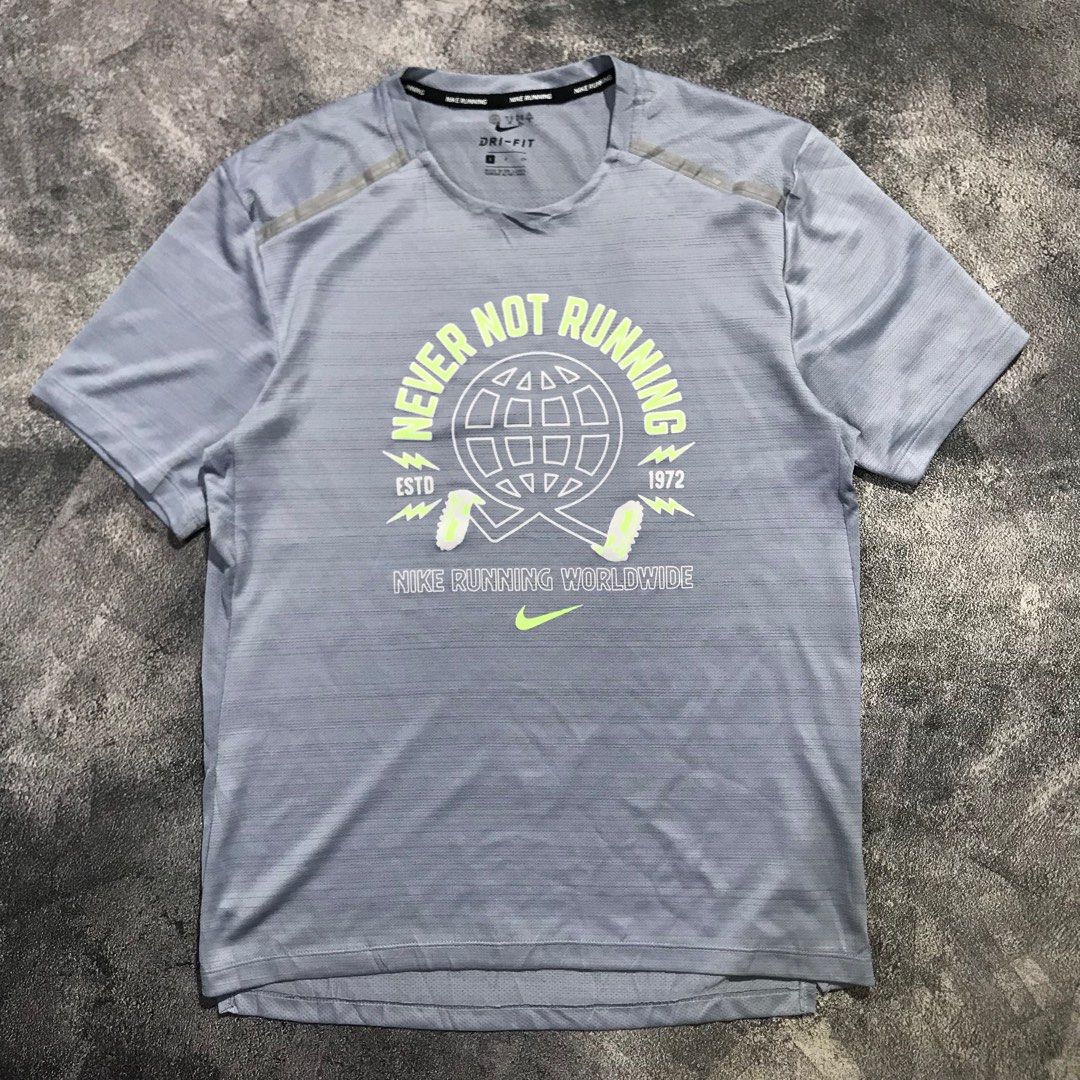 Kaos jersey Nike running worldwide sport - baju olahraga adidas puma ...