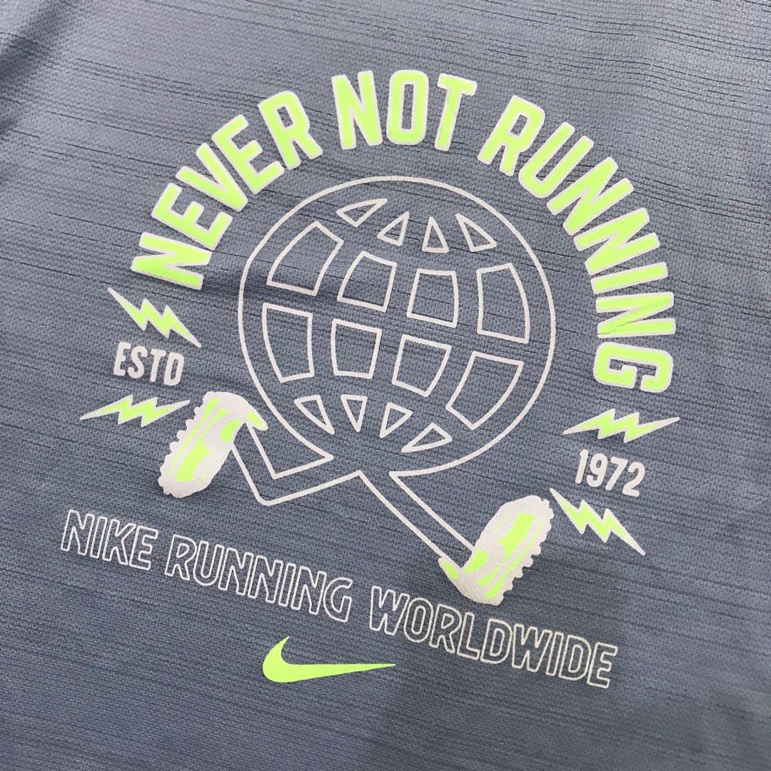 Kaos jersey Nike running worldwide sport - baju olahraga adidas puma ...