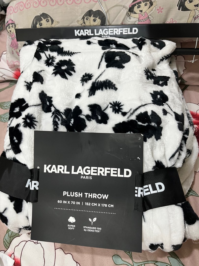 KARL LAGERFELD BLANKET, Furniture & Home Living, Bedding & Towels on ...