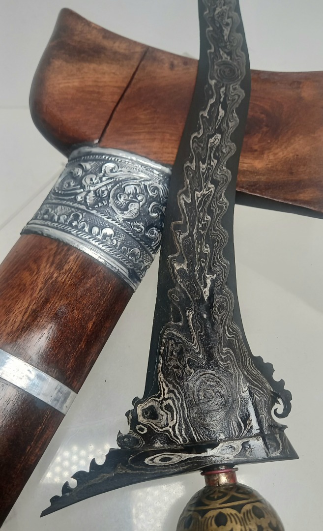 Keris Melayu Riau Luk 3 Dwi Warna Collection Purposes, Hobbies & Toys ...