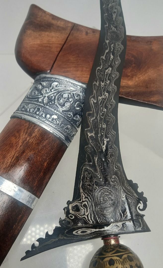 Keris Melayu Riau Luk 3 Dwi Warna Collection Purposes, Hobbies & Toys ...
