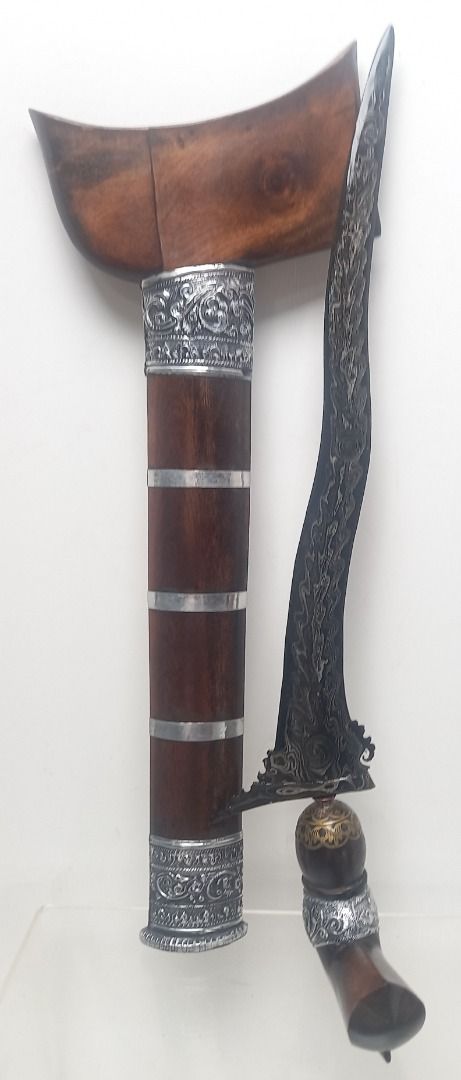 Keris Melayu Riau Luk 3 Dwi Warna Collection Purposes, Hobbies & Toys ...