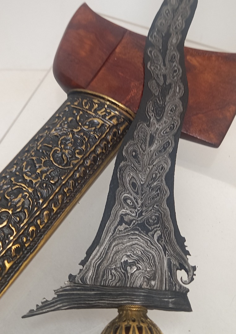 Keris Melayu Riau Luk 5 Dwi Warna Collection Purposes, Hobbies & Toys ...