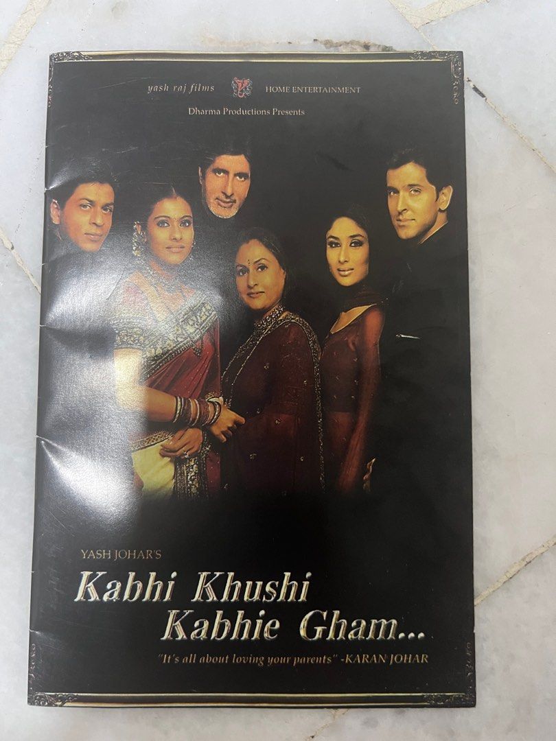 Khabi Khushi Khabi Gham - book, Hobbies & Toys, Books & Magazines ...