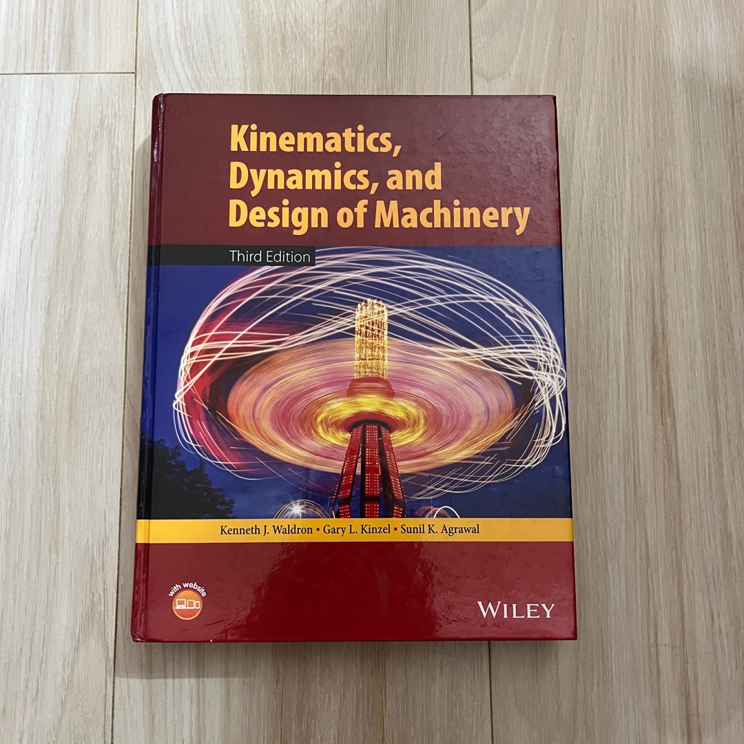 Kinematic dynamics and design of machinery, 書籍、休閒與玩具, 書本及雜誌, 教科書、參考書在旋轉拍賣