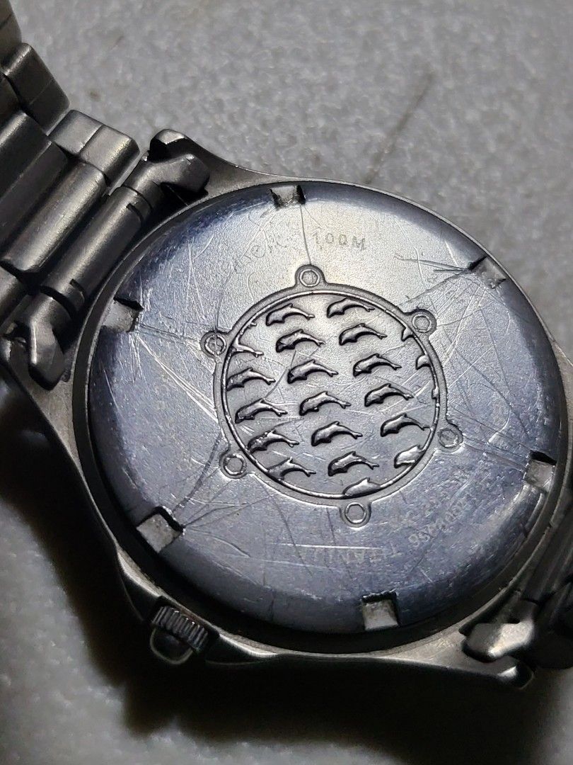 Klaeuse Titanium Diamonds Solar Drive Quartz Watch, Men's Fashion ...