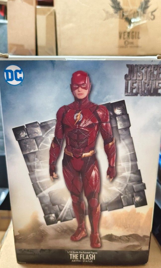 Kotobukiya The flash justice league mib, Hobbies & Toys, Toys & Games ...
