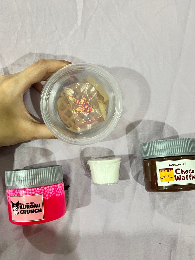 Kuromi & Choco Waffle / Smores Slime Kit!, Hobbies & Toys, Toys & Games ...
