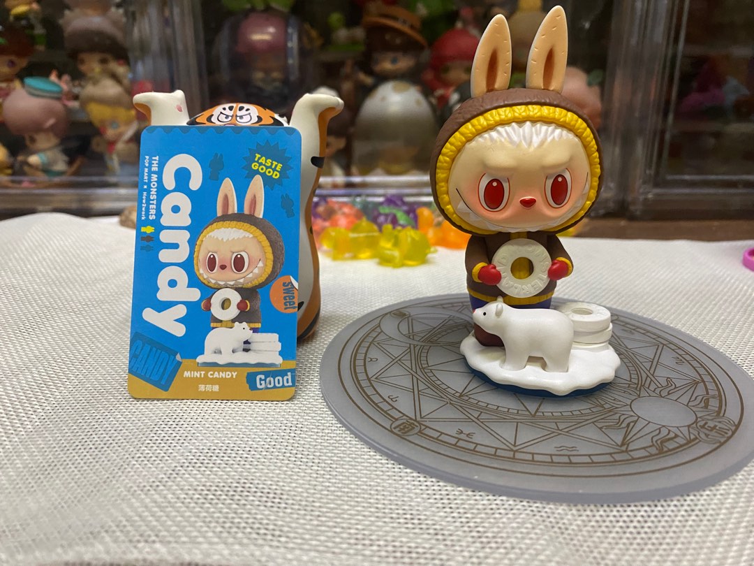 Labubu-candy, 書籍、休閒與玩具, 玩具、公仔、桌遊在旋轉拍賣
