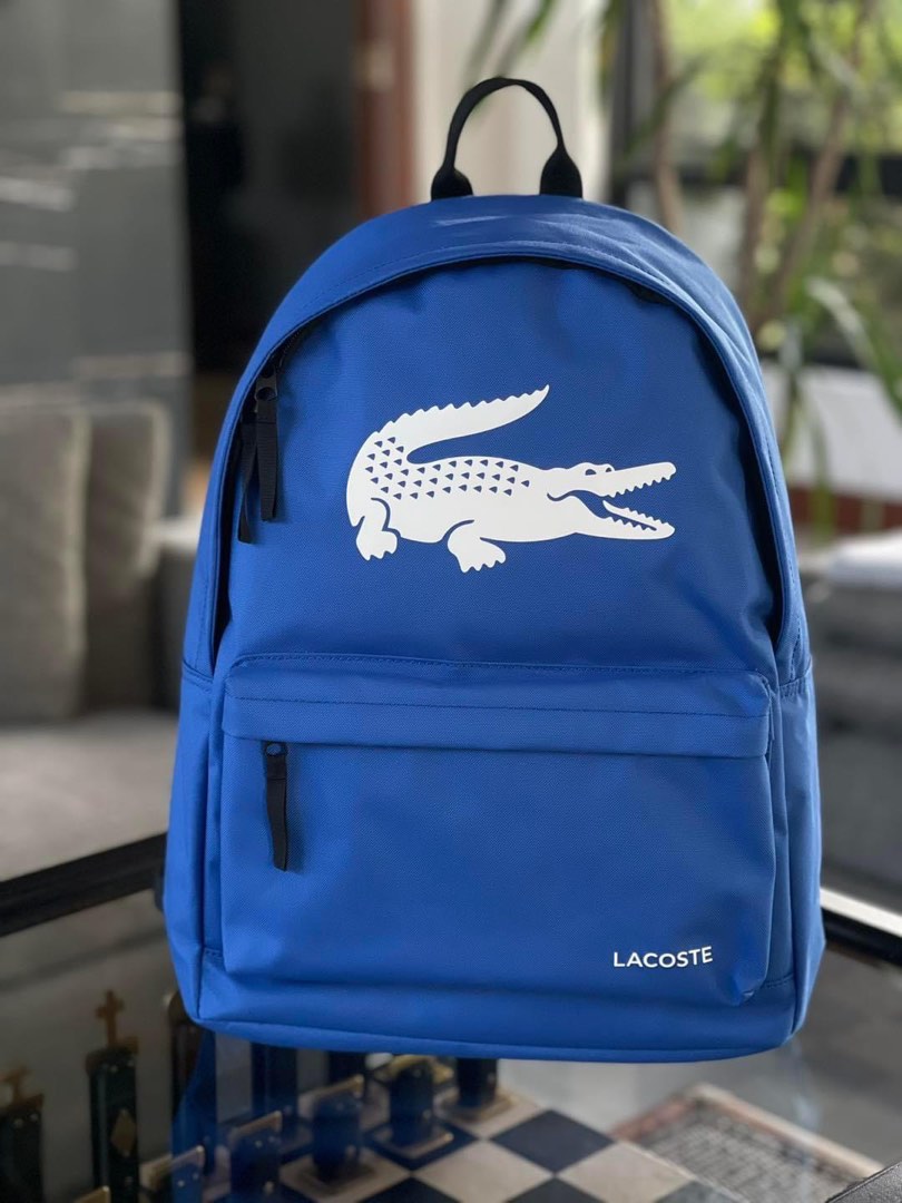 Lacoste backpack, Men's Fashion, Bags, Backpacks on Carousell