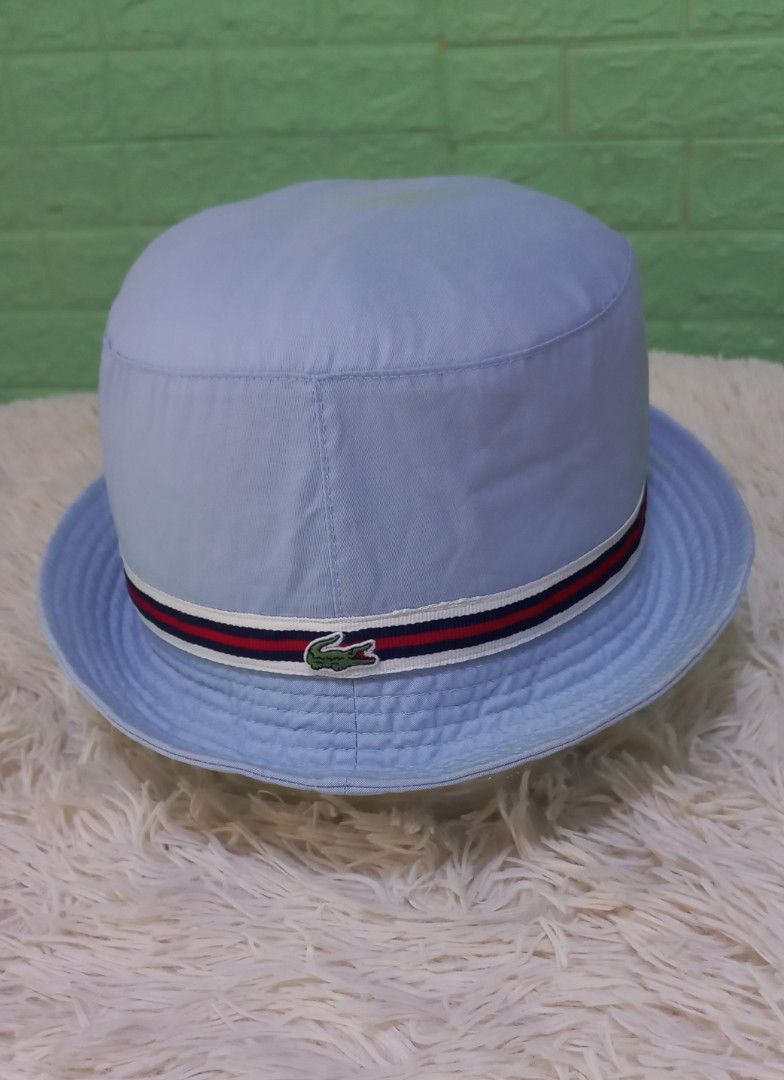 Lacoste bucket hat, Men's Fashion, Watches & Accessories, Caps & Hats ...