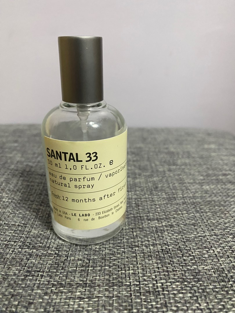 Le Labo - Santal 33 (30ml), Beauty & Personal Care, Fragrance ...