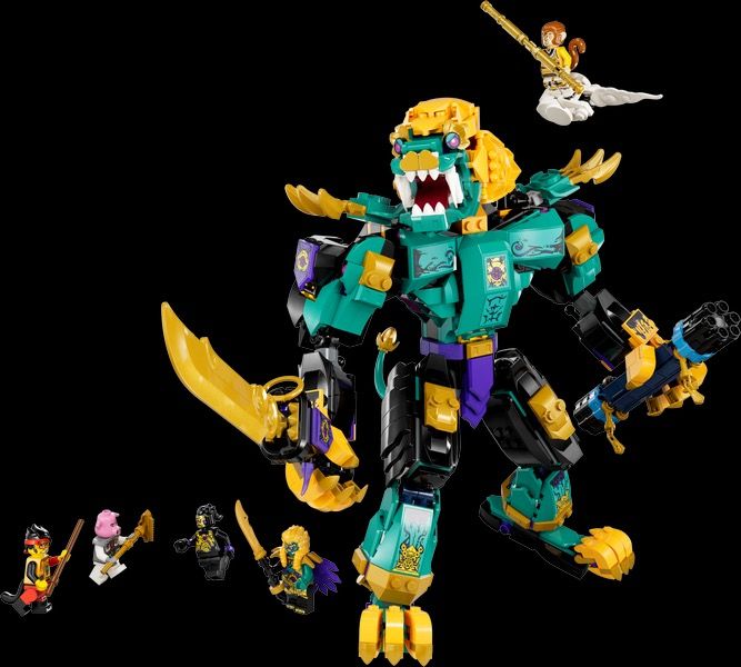 LEGO 80048 - The Mighty Azure Lion, Hobbies & Toys, Toys & Games on ...