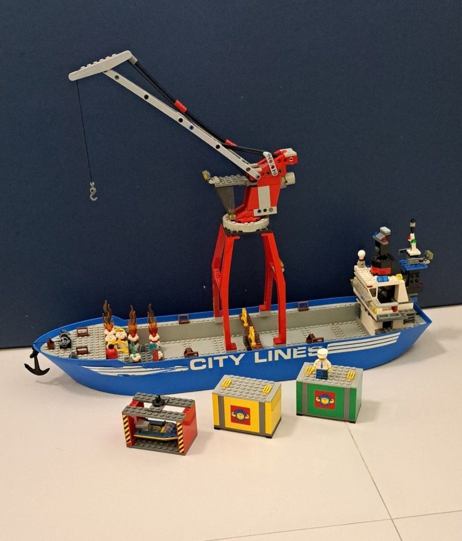 LEGO CARGO SHIP, Hobbies & Toys, Toys & Games on Carousell