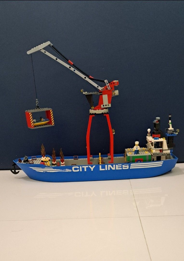 LEGO CARGO SHIP, Hobbies & Toys, Toys & Games on Carousell