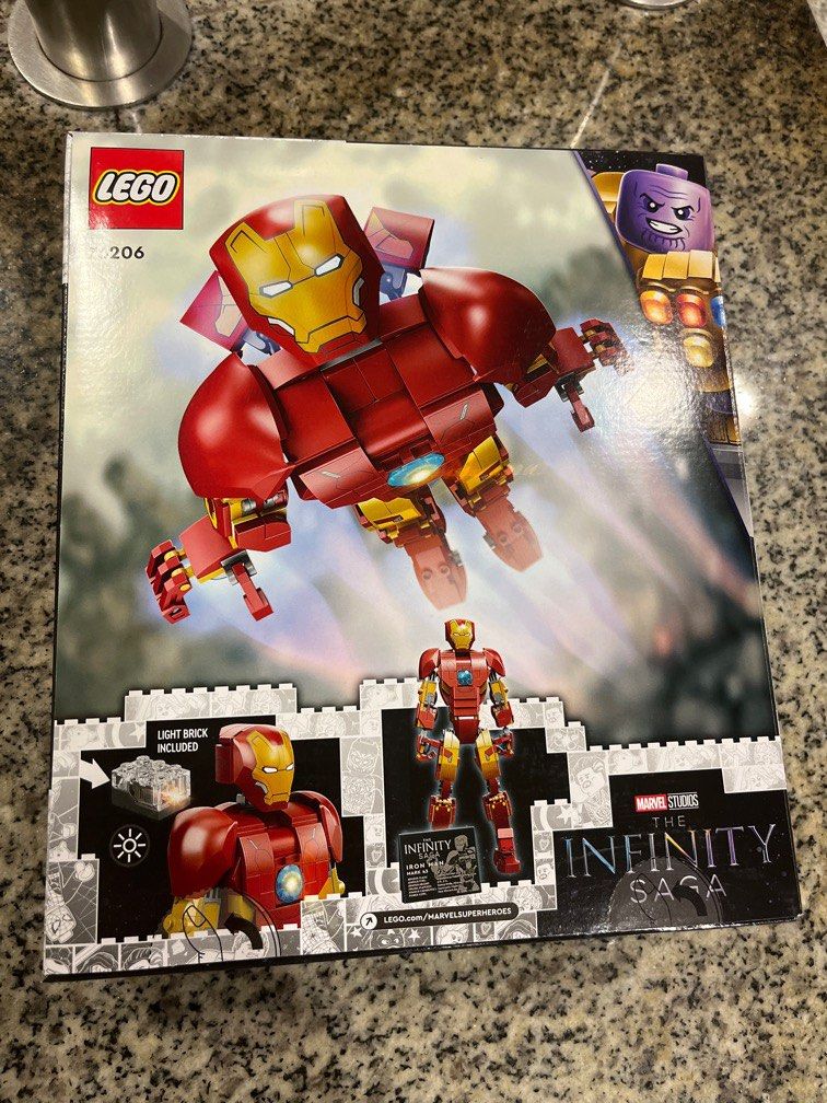 Lego marvel iron man 76206, Hobbies & Toys, Toys & Games on Carousell